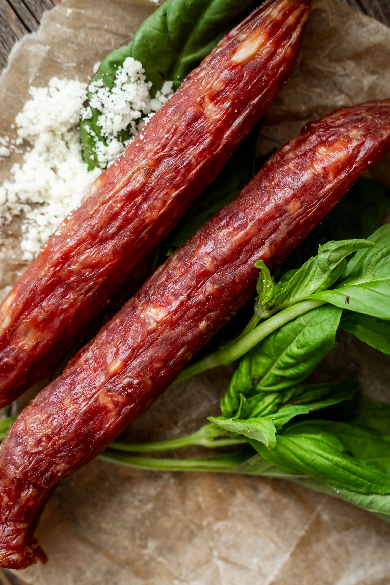 Bucatini all'Amatriciana with Chinese Sausage - Cooking Therapy