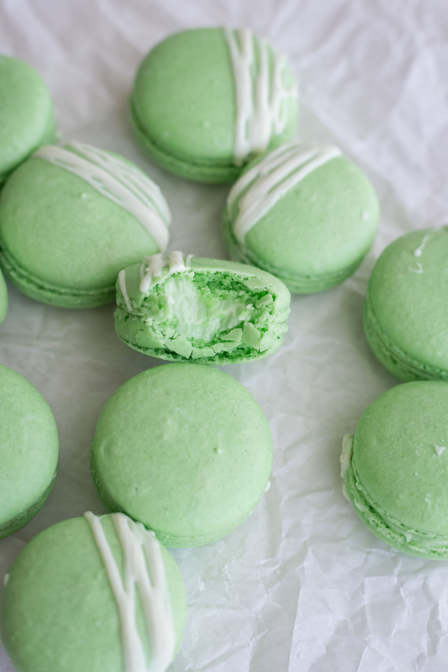 Beginner Friendly Pandan Macarons - Cooking Therapy