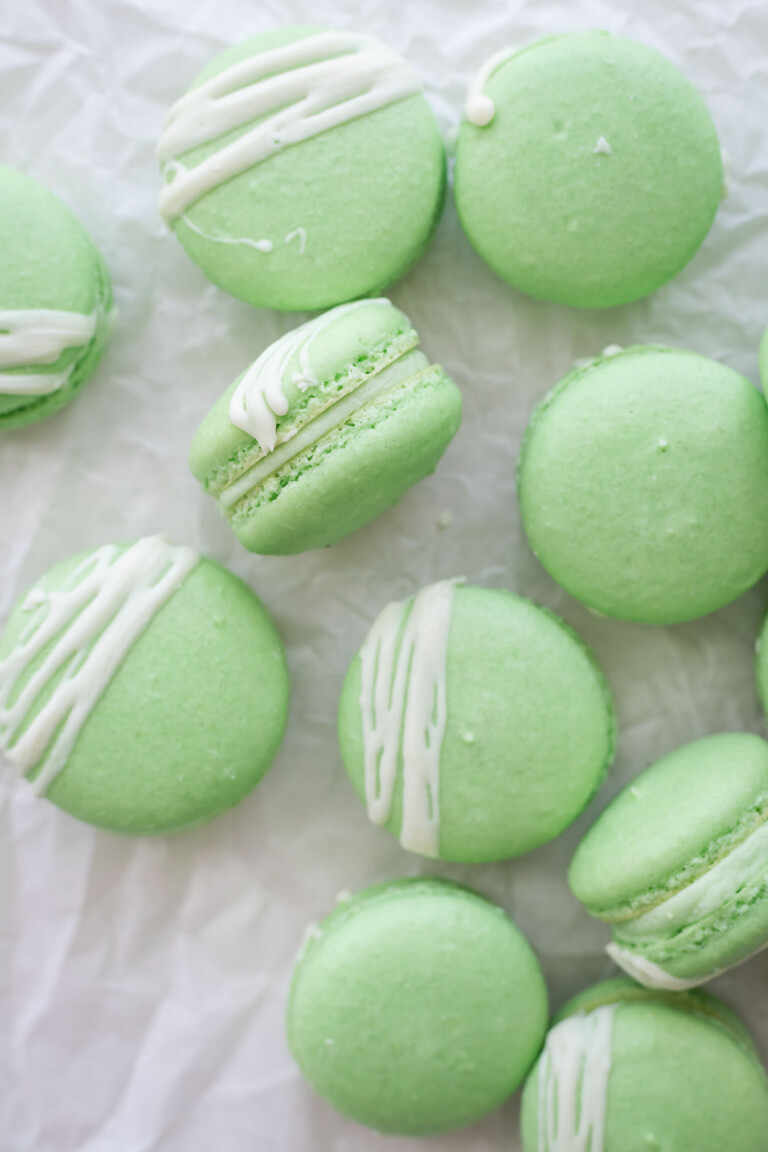 Beginner Friendly Pandan Macarons - Cooking Therapy