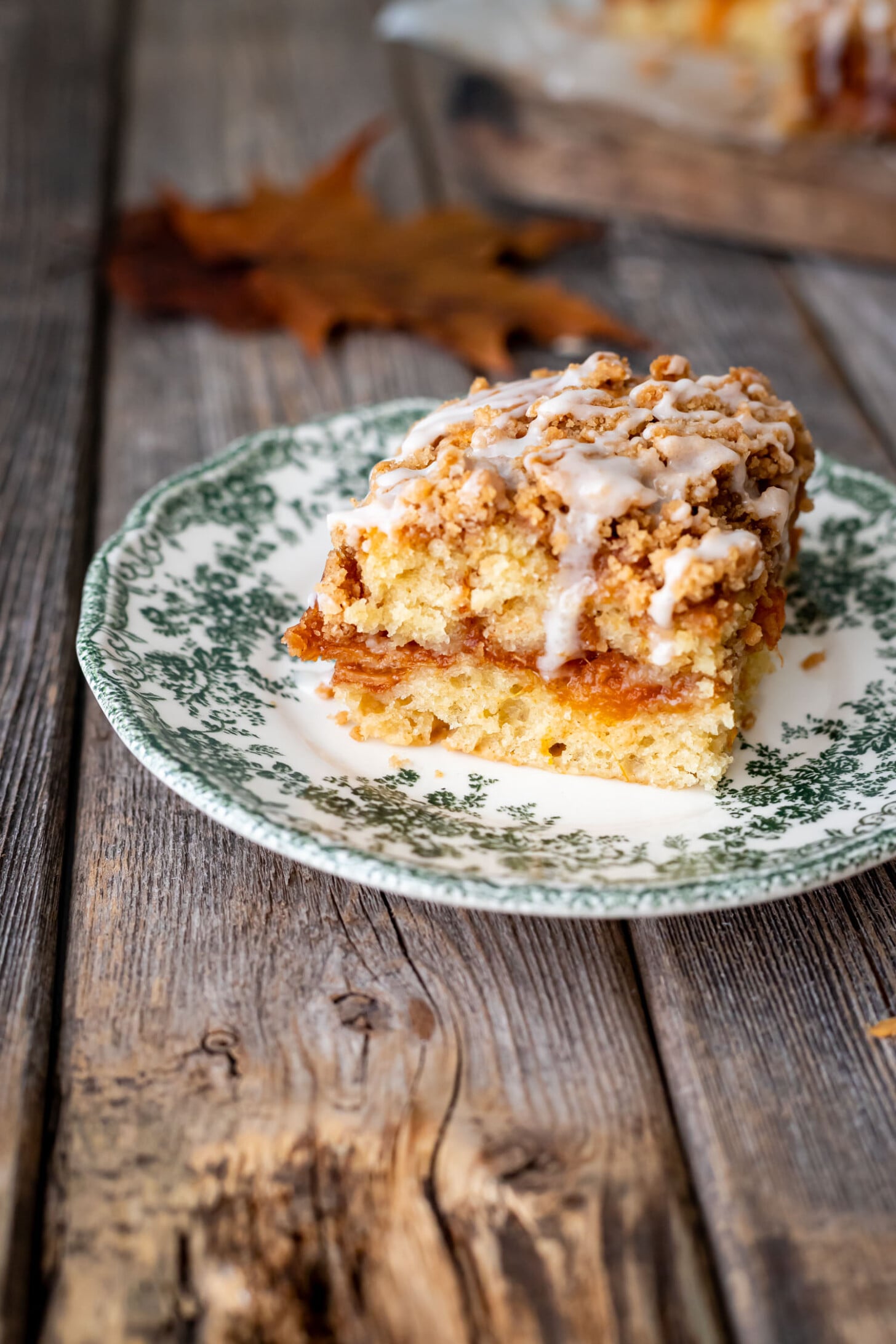 Persimmon Streusel Coffee Cake - Cooking Therapy