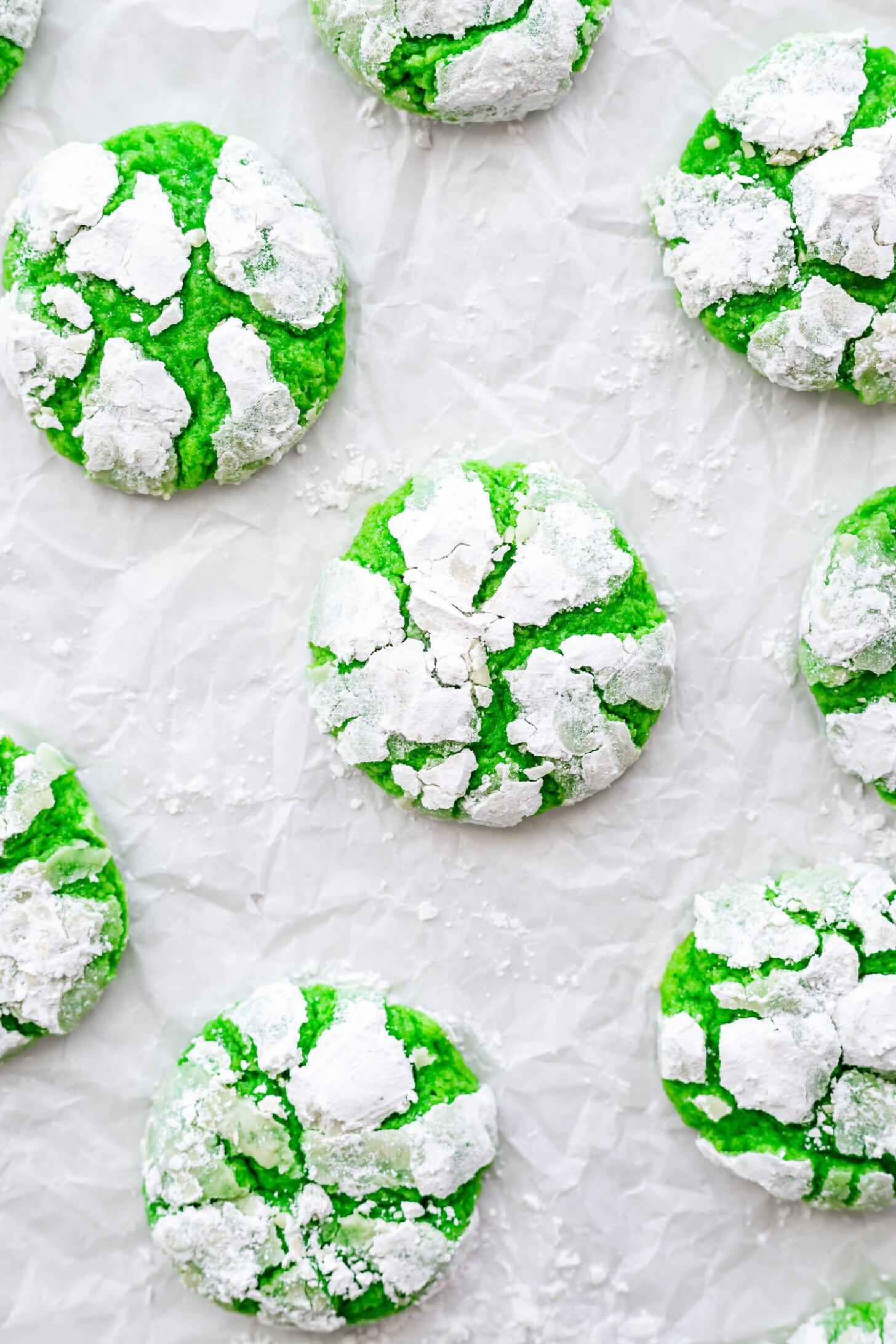 The BEST Pandan Crinkle Cookies - Cooking Therapy