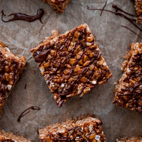 Vietnamese Coffee Rice Krispie Treats - Cooking Therapy