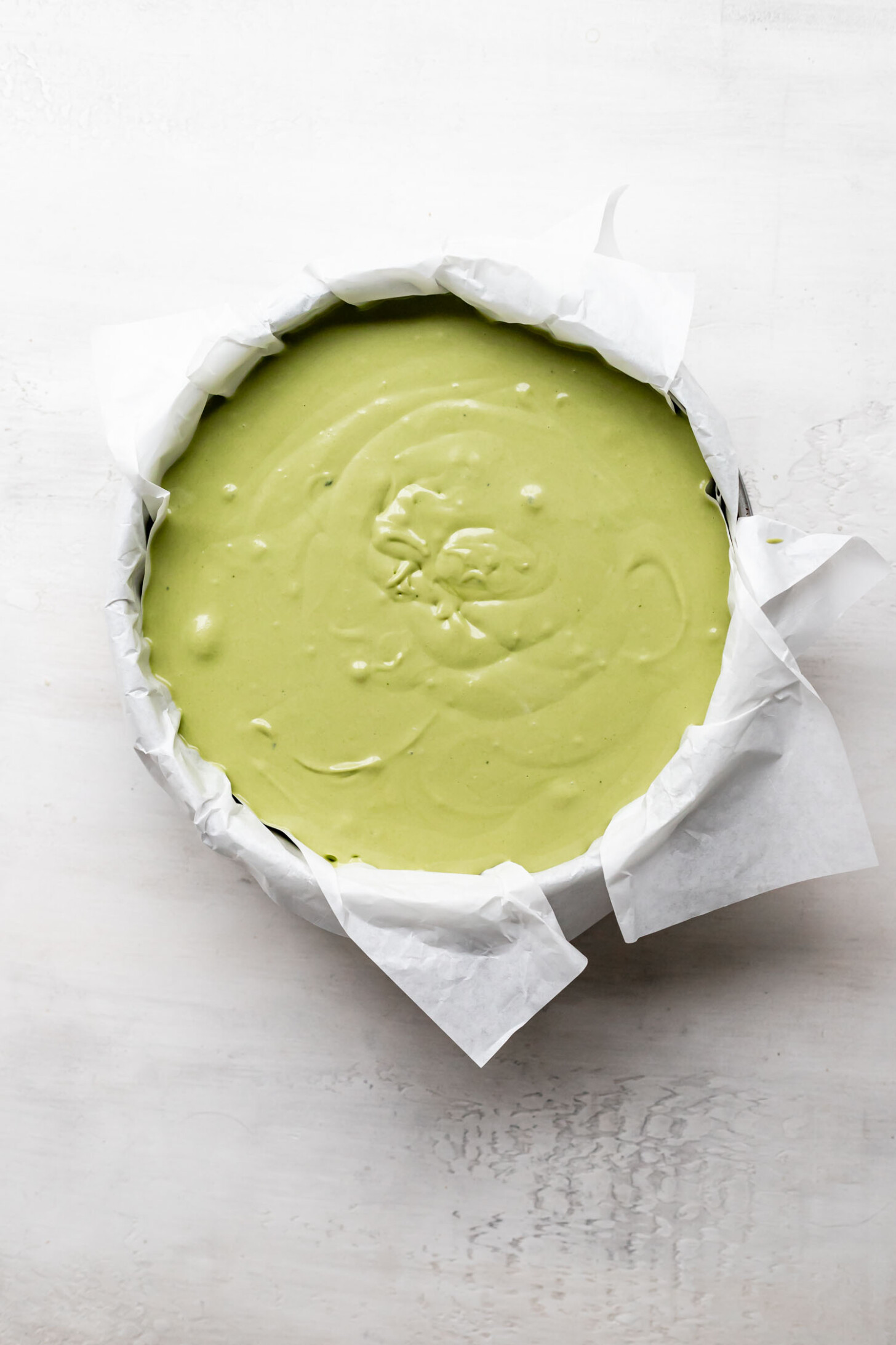 Decadent Matcha Basque Cheesecake - Cooking Therapy