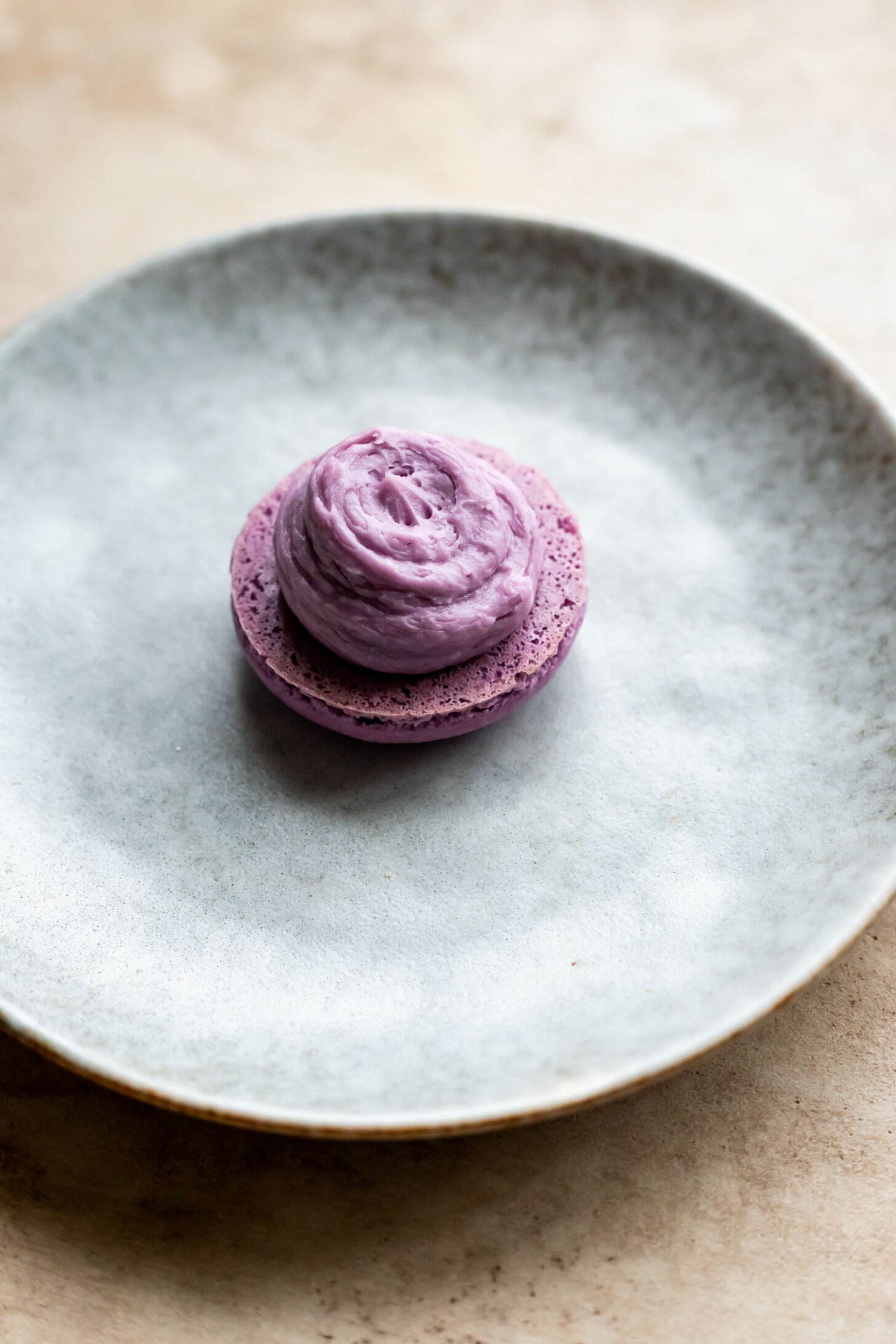 Simple Ube Macarons - Cooking Therapy