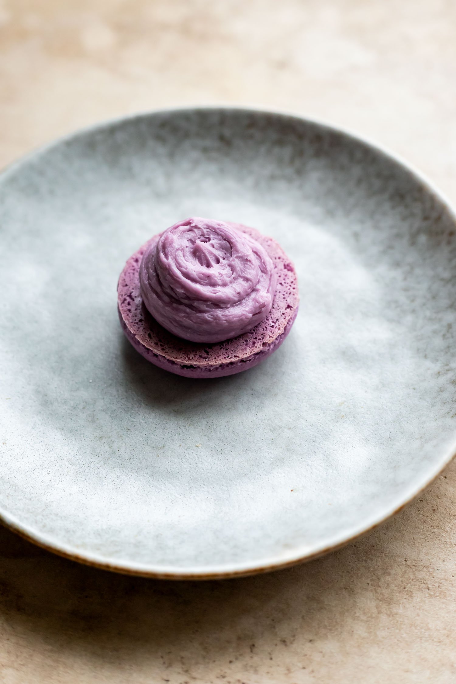 Simple Ube Macarons - Cooking Therapy