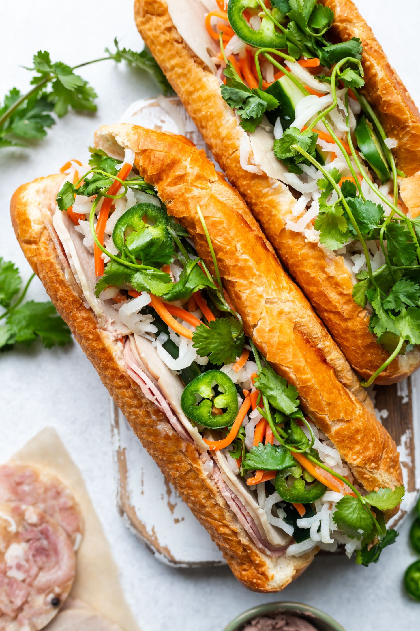 Banh Mi Dac Biet (Cold Cuts Banh Mi) - Cooking Therapy