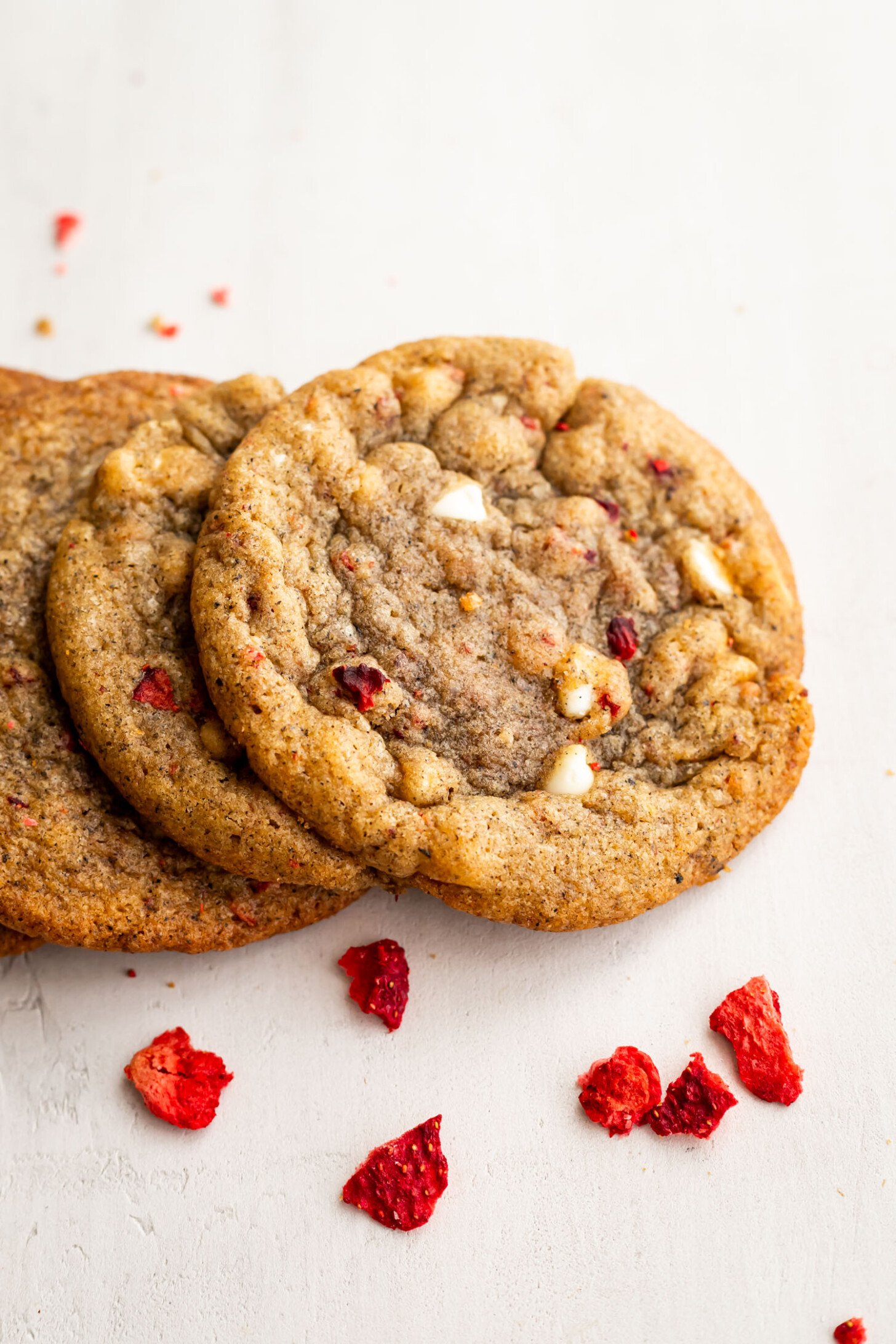 Strawberry Milk Tea Cookies - Cooking Therapy