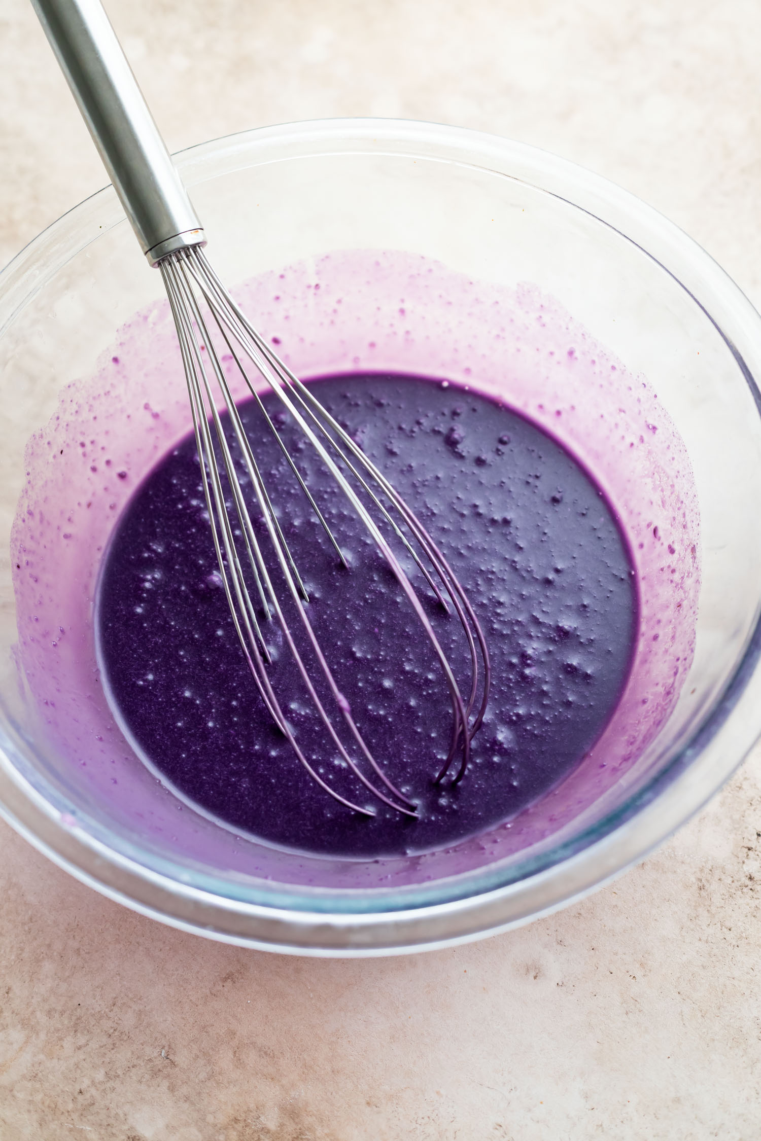 Crispy and Tender Ube Waffles - Cooking Therapy