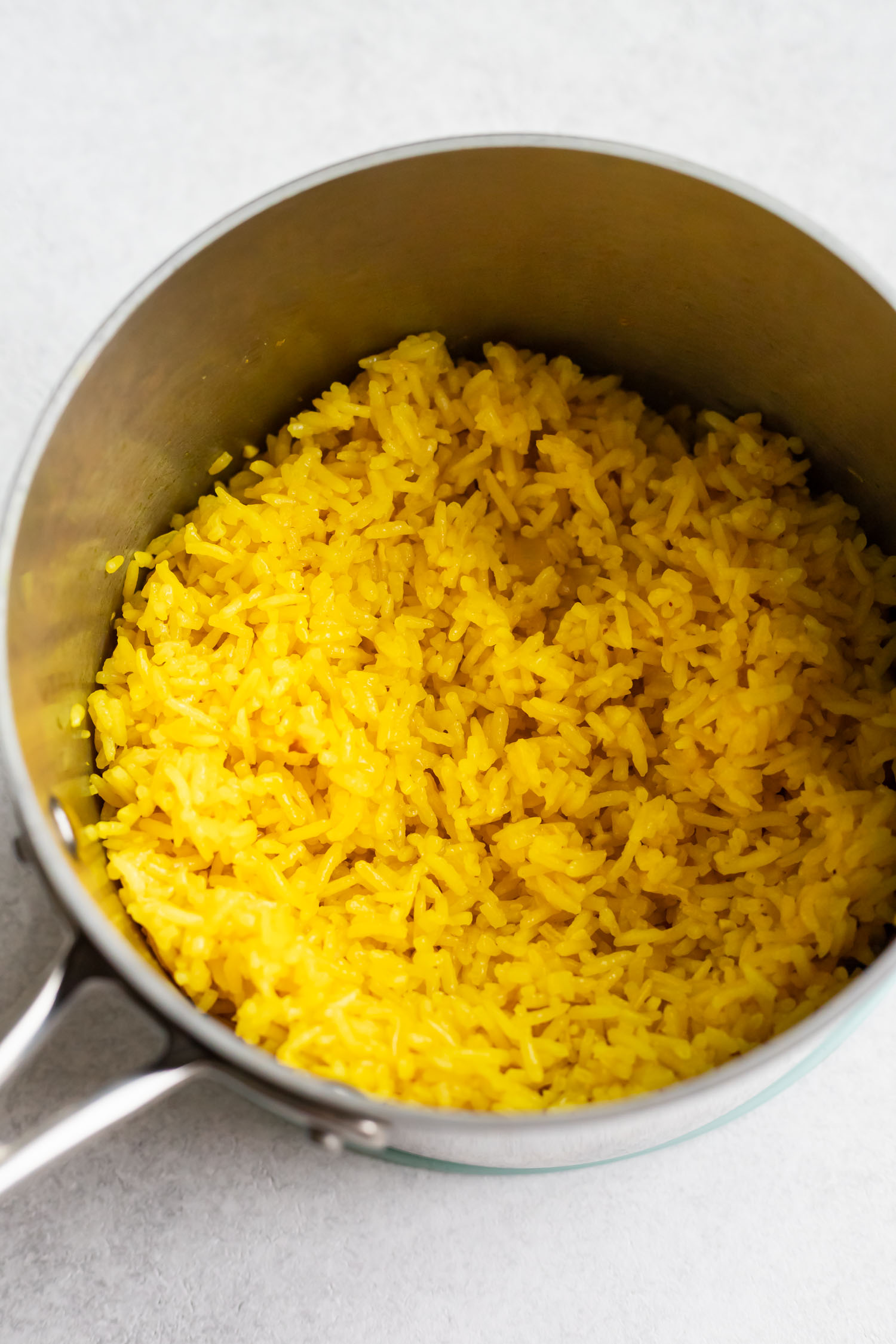 20-Minute Garlic Turmeric Rice - Cooking Therapy