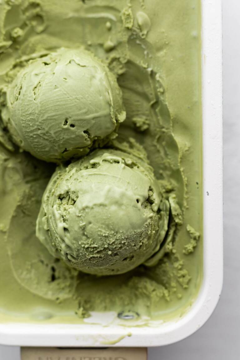 How to Make Matcha Green Tea Ice Cream - Cooking Therapy