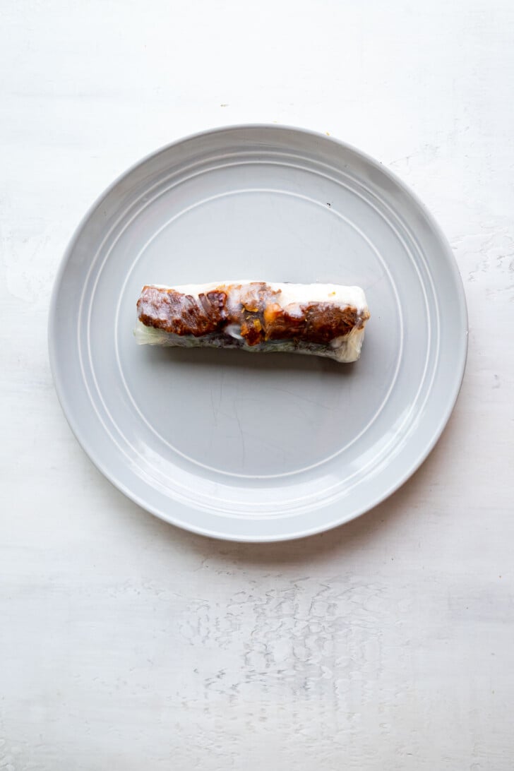 Quick & Easy Lemongrass Beef Spring Rolls - Cooking Therapy