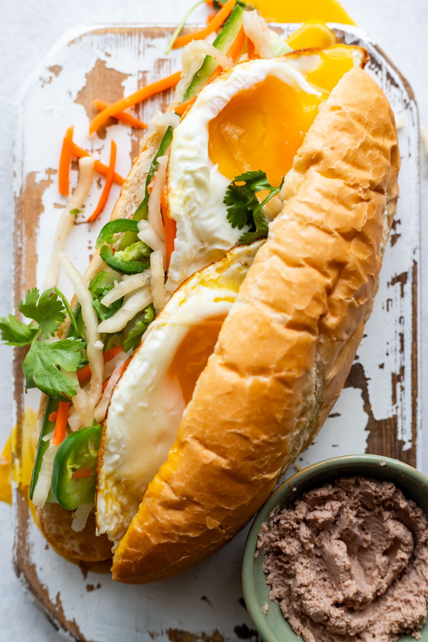 10-Minute Bánh Mì Ốp La (Fried Egg Banh Mi) - Cooking Therapy