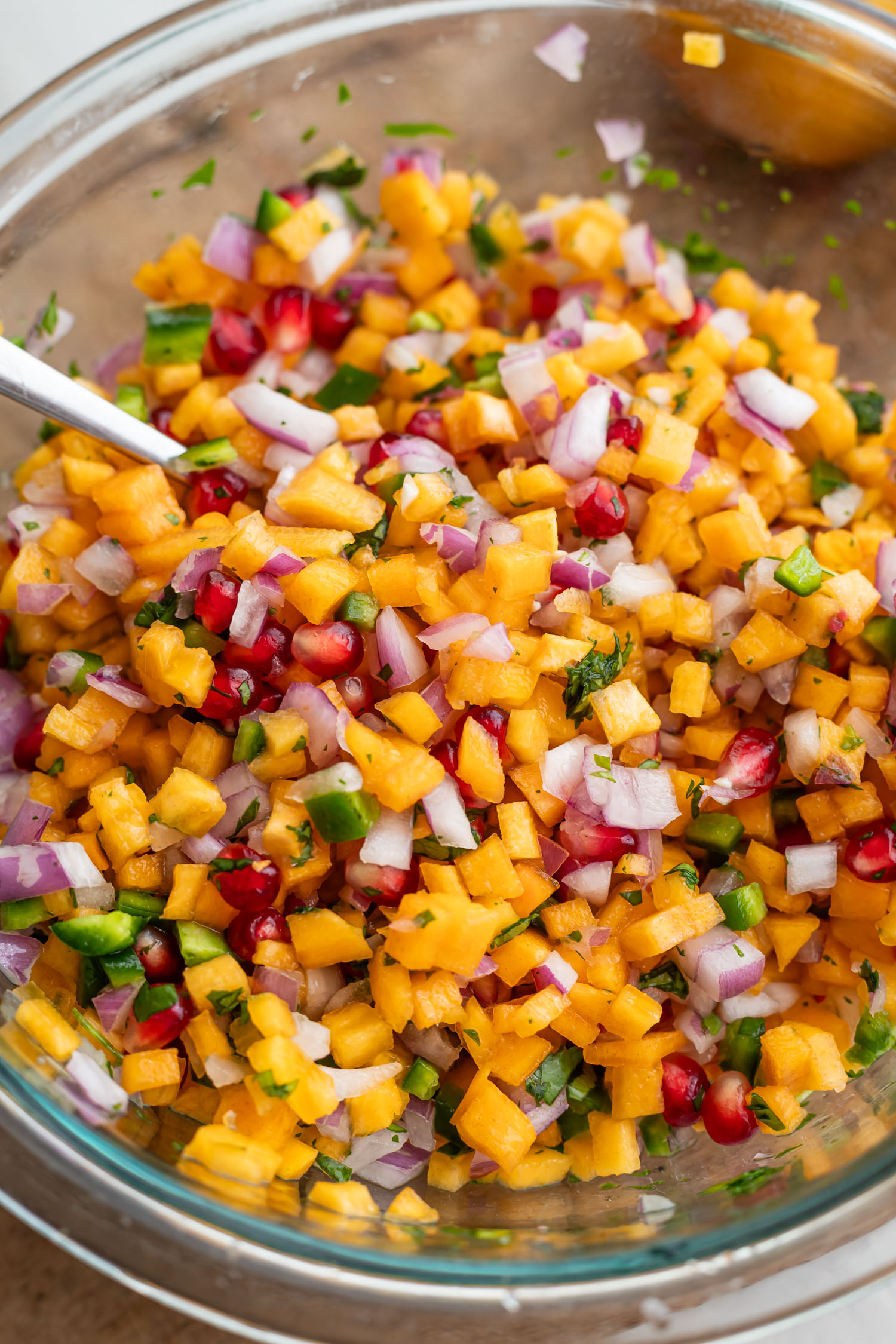 Easy Homemade Persimmon Salsa - Cooking Therapy